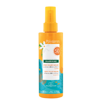 KLORANE Polysianes Sunscreen Body Spray SPF50 with Tamanu BIO & Monoi ...