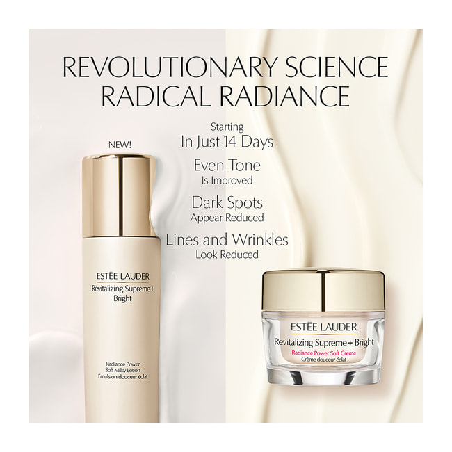 ESTÉE LAUDER Revitalizing Supreme+ Bright Radiance Power Soft Milky ...