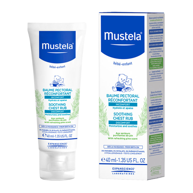 MUSTELA Moisturizing & Soothing Chest Cream | Hondos Center