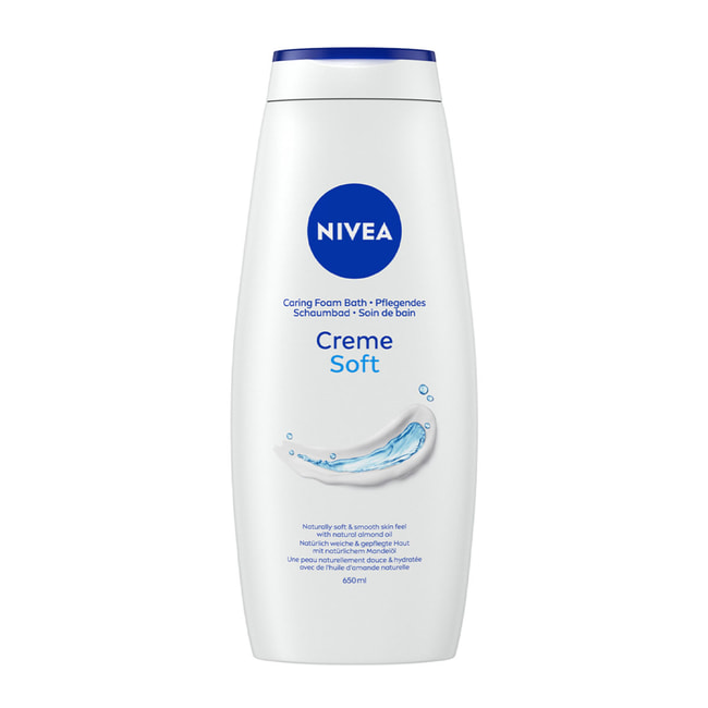 NIVEA Caring Foam Bath Creme Soft | Hondos Center