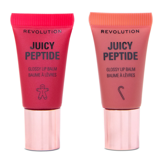 REVOLUTION Juicy Peptide Mini Lip Balm Gift Set | Hondos Center