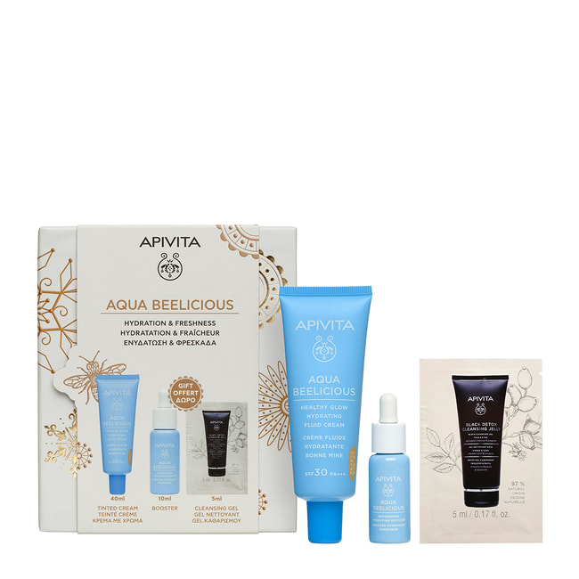 APIVITA Aqua Beelicious Λεπτόρρευστη Κρέμα Ενυδάτωσης Για Φυσική Λάμψη ...