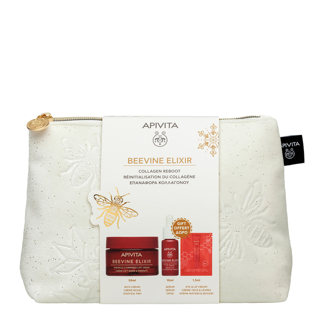 APIVITA Beevine Elixir Κρέμα Πλούσιας Υφής Με Δώρο Mini Ορός ...