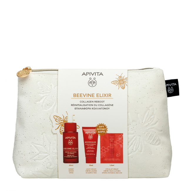 APIVITA Beevine Elixir Activating Serum With Mini Lightweight Cream For ...