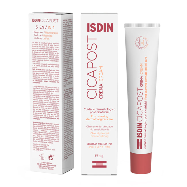 ISDIN Cicapost Cream - Post scarring dermatological care | Hondos Center