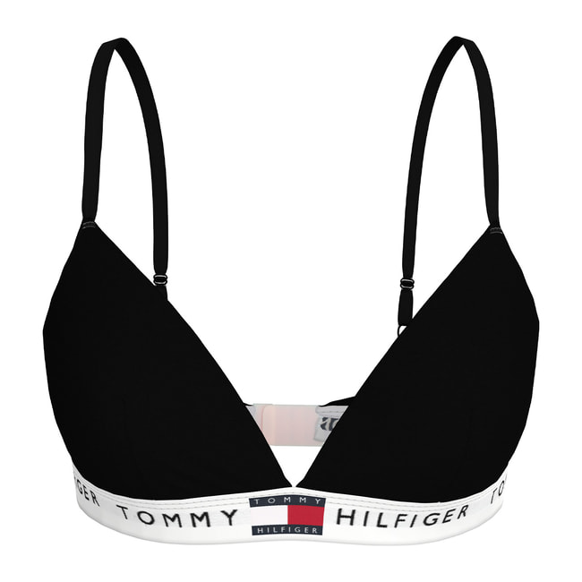 TOMMY HILFIGER FASHION Heritage logo padded bralette | Hondos Center