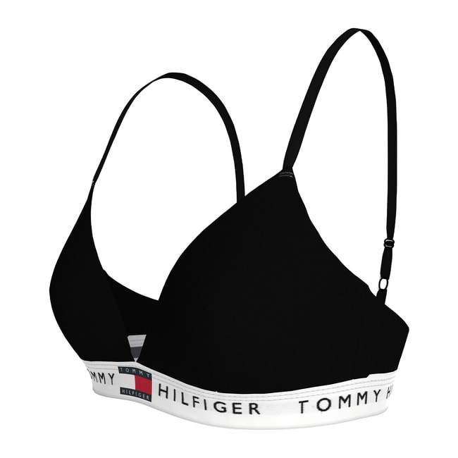 TOMMY HILFIGER FASHION Heritage logo padded bralette | Hondos Center